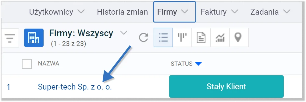 Osoby kontaktowe - System CRM i oprogramowanie ERP Firmao